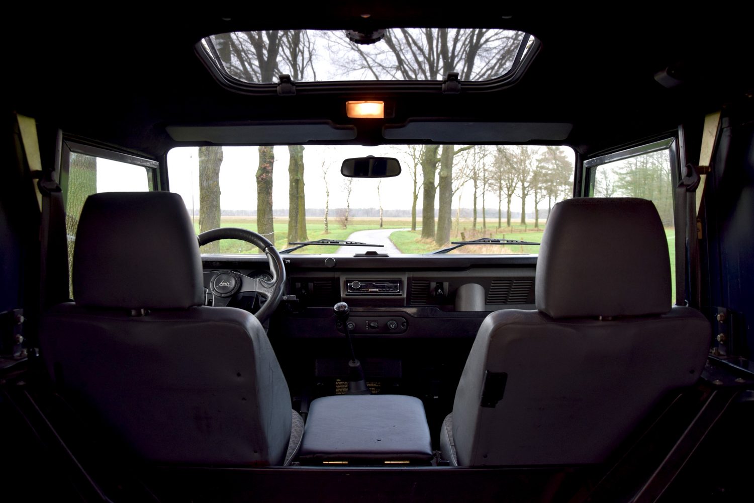Land Rover Defender 90 TD5 Commercial Hard Top - Oslo Blue Metallic ...